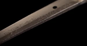 Sword, Signature on handle / Swordsmith name: NAGASONE KOTETSU ｜ Shusui ...